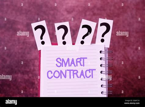 Handwriting Text Smart Contract Internet Concept Digital Agreement To