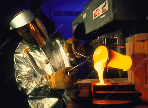 Glass Production Stock Image T8300109 Science Photo Library