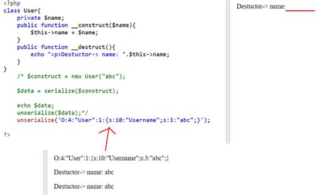 php vấn đề về hàm unserialize không truyền được giá trị cho thuộc