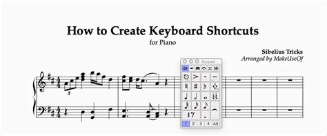 How To Create Your Own Keyboard Shortcuts In Sibelius
