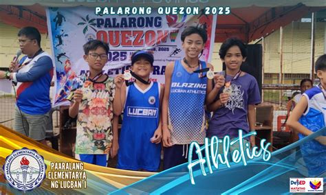 Palarong Quezon 2025 January 11 18 2025 Congratulations 👏🏻👏🏻👏🏻 Athletics 🏃🏻‍♂️rafael Erick I