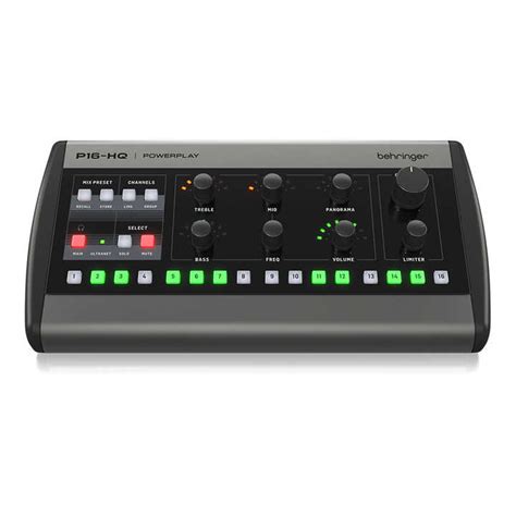 Behringer P HQ Personal Mixer Channel Digital Control