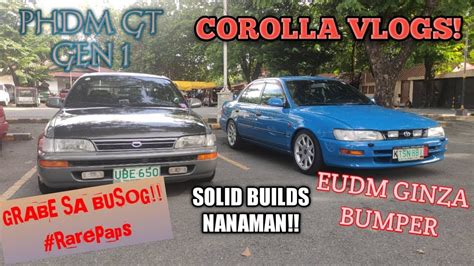 Phdm Gt Gen 1 And Eudm Theme Corolla Vlogs Youtube