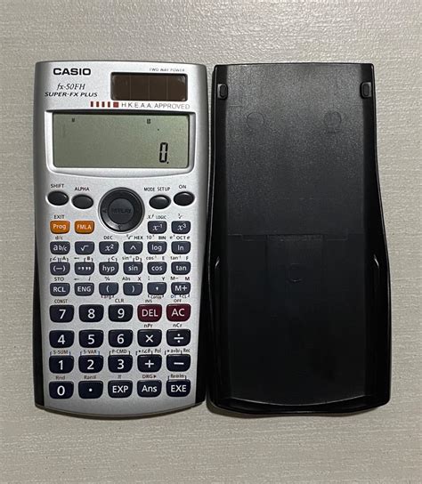 Casio Fx 50fh Ii 計數機 Calculator計算機 50fh Ii 三個program 興趣及遊戲 手作＆自家設計