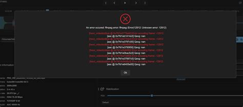 unable to export the video · issue 333 · gyroflow gyroflow · github