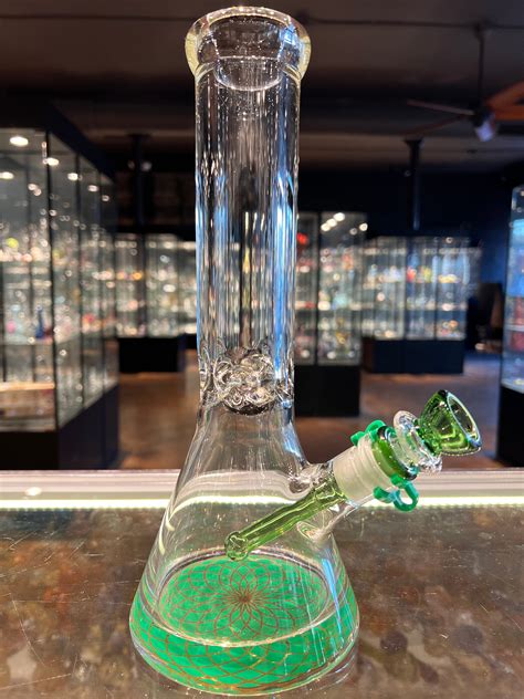 12 9mm Beaker With Matching Diffuser And Bowl Color Options Illuzion Glass Galleries