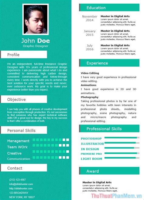 Những mẫu PowerPoint giới thiệu bản thân đẹp nhất