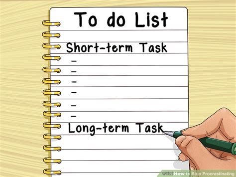 16 Ways To Stop Procrastinating Wikihow