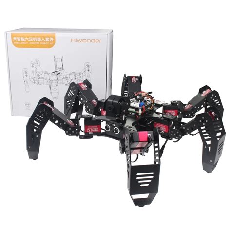 Spiderpi Pro Hiwonder Hexapod Robot With Ai Vision Robotic Arm Powere