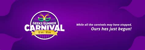 Geeks Summer Carnival The Biggest Coding Festival Is Back