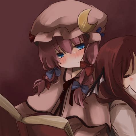 Patchouli Knowledge And Koakuma Touhou Drawn By Pikojirokurao Danbooru