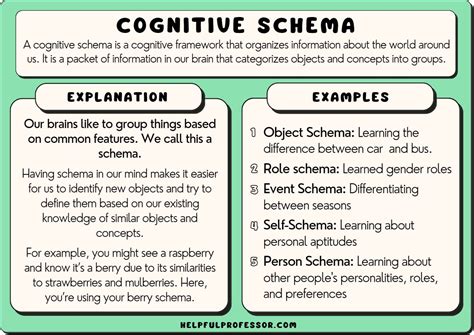 15 schema examples in learning psychology 2023 2023