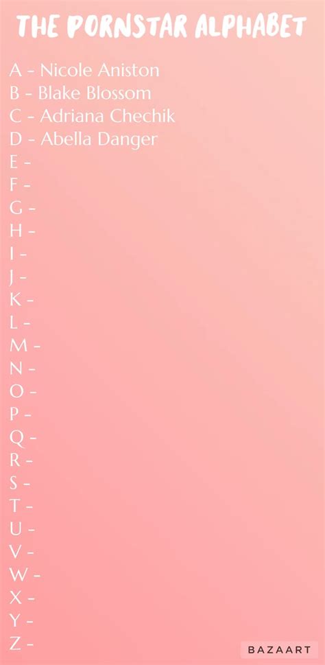 Abella Danger Has Been Voted By Rpornstarhq To Represent The Letter D