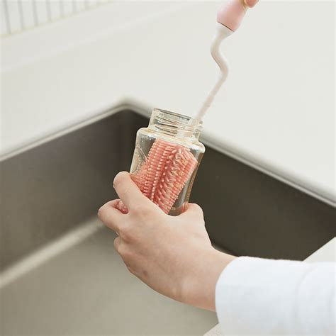 프리미엄 실리콘 이유식 주방용품 조리도구 회전물병솔 감도 깊은 취향 셀렉트샵 29cm