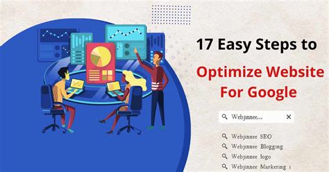 17 SEO Tips To Optimize Website For Google Search 2025 Webjinnee