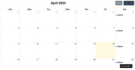 Fullcalendarresource Timeline Examples Codesandbox