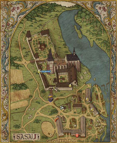 Kingdom Come Mapa Sazawa Sasau Klasztor Gryonlinepl