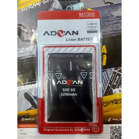 Jual Baterai Advan S E G Shopee Indonesia