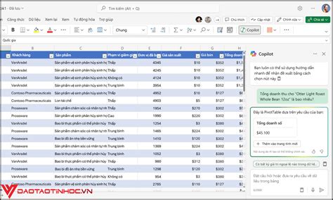 Cách Tích Hợp Copilot Vào Excel để Tăng Hiệu Suất Công Việc