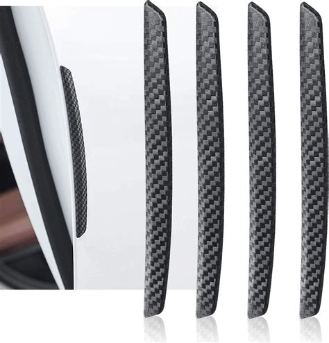 Hosawtek Car Door Corner Guards 4 Pack 4 Pack Black