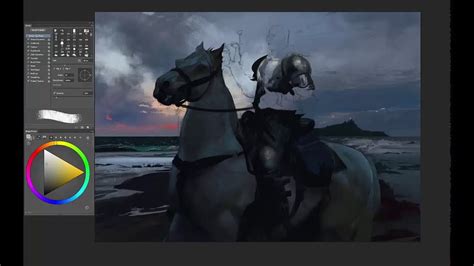 Dawn Knight - Full Start-to-Finish Digital Painting Demonstration ...