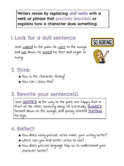Writing Tool Precise Verbs Pdf Writing Tool Precise Verbs Pdf