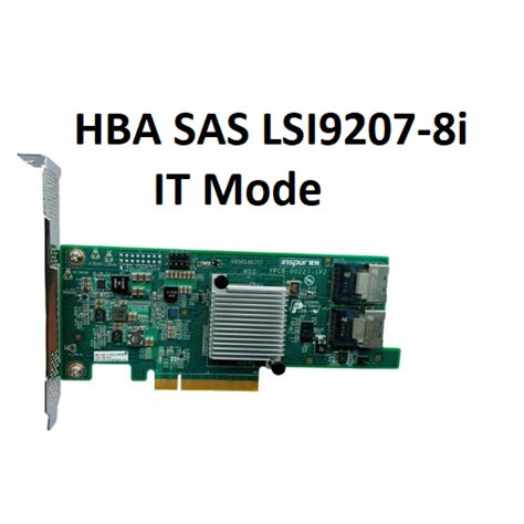 การ์ด Hba It Mode Sas Expander Cable Lsi 9207 8i Controller Card