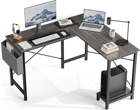 Sweetcrispy L Shaped Gaming Desk Computer Office Corner