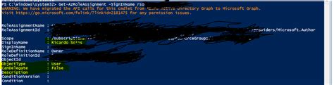 Get Azroleassignment Is Not Showing Details In Azure Automate