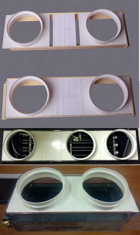 ABS Plastic Plenum Box With Round Collar Manufacturer Supplier China