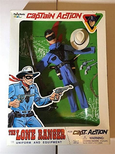 Captain Action The Lone Ranger Uniform And Equipment Set Playing Mantis