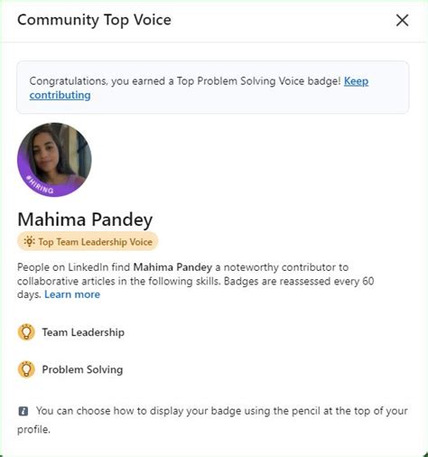 mahima pandey on linkedin problemsolving leadership innovation