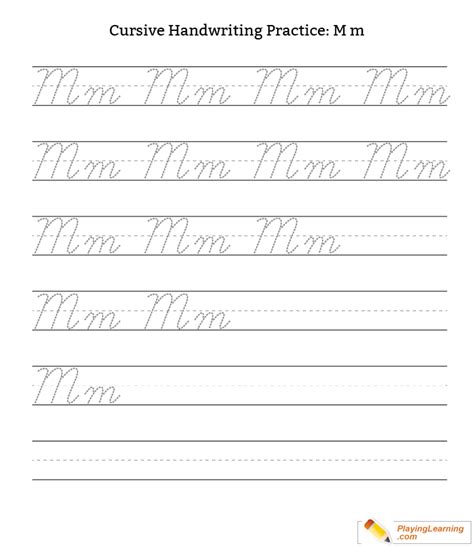 How To Make Cursive Letter M At Verna Vanwinkle Blog
