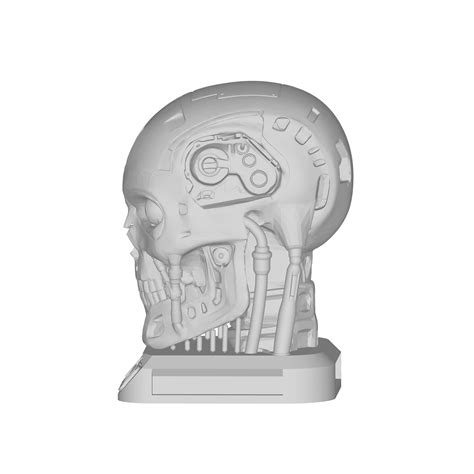 T800 Terminator Endoskull Stl File 3d Printing T 3d Model 3d Figure Etsy