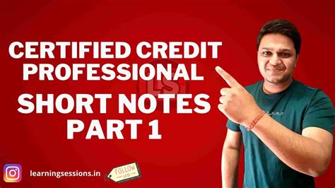 Iibf Ccp Short Notes Part 1 Ccp Certified Credit Professional
