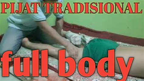 Pijat urut tradisional masuk angin dan pegal linu seluruh badan - YouTube