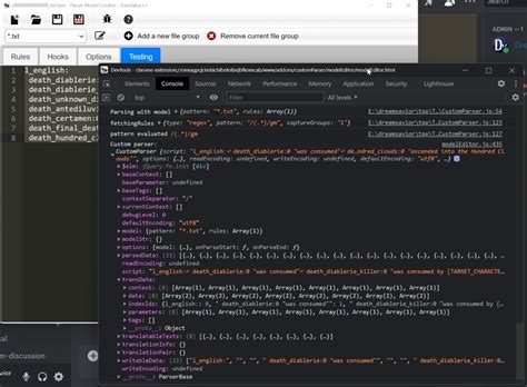 debugging and testing dreamsavior