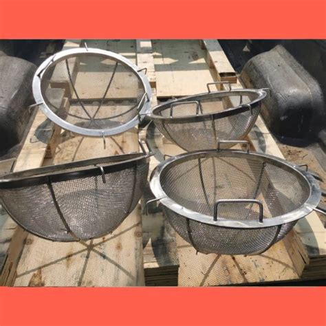 ตะแกรงสแตนเลส ทรงตะกร้า ตามแบบโมล์ด บริษัท ยูโลจี กรุ๊ป ไทยแลนด์ จำกัด