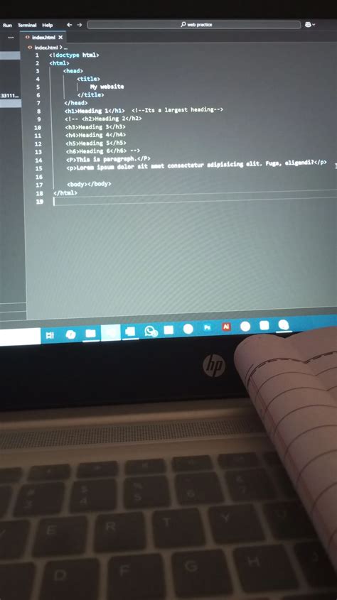 Webdevelopment Html Codingjourney Muhammad Naveed