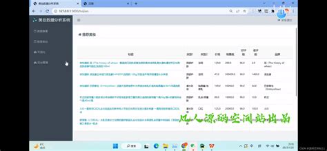 基于pythonflaskrequest爬虫协同过滤算法的京东美妆大屏数据可视化推荐管理系统美妆商城系统基于用户的协同过滤算法实现需要