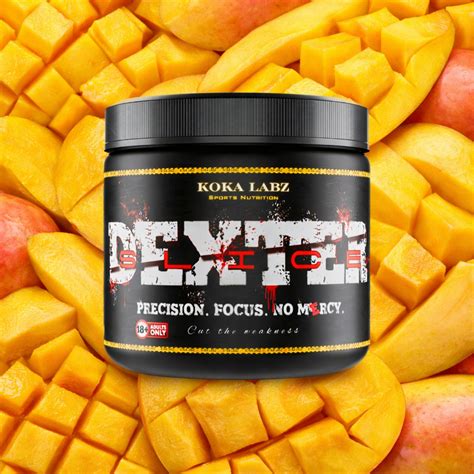 Koka Labz Dexter Slice Ultra Hardcore Pre Workout Boost Gym Power