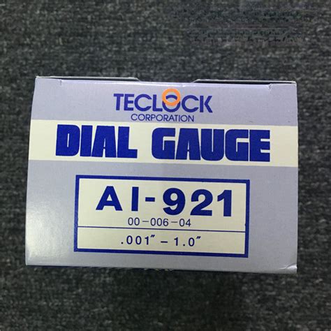 Teclock Ai 921 Steel Rope Tension Tester Dial Gauge Echo Elevador Partes