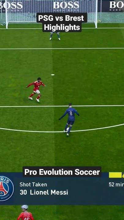 Psg Vs Brest Football Highlights Pro Evolution Soccer 2023 Youtube