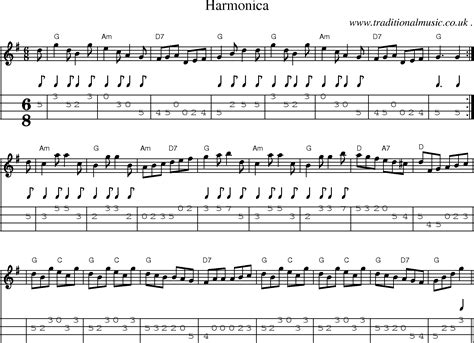 Scottish Tune Sheetmusic Midi Mp3 Mandolin Tab And Pdf For Harmonica