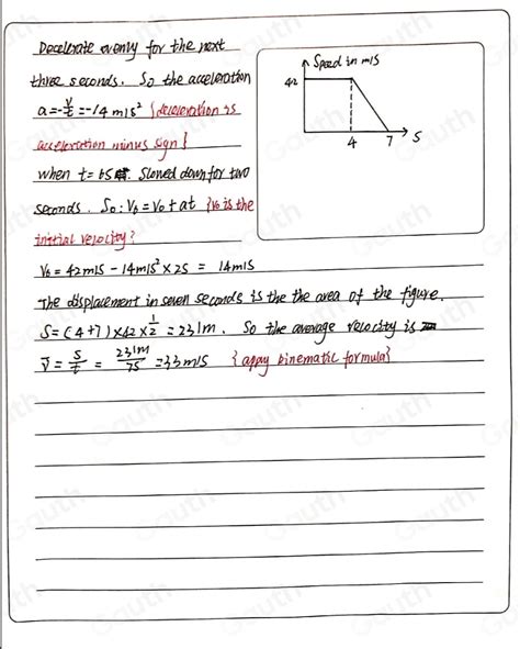 Solved The Diagram Is The Speed Time Graph Of An Object Which Mavels At A Constant Speed Of