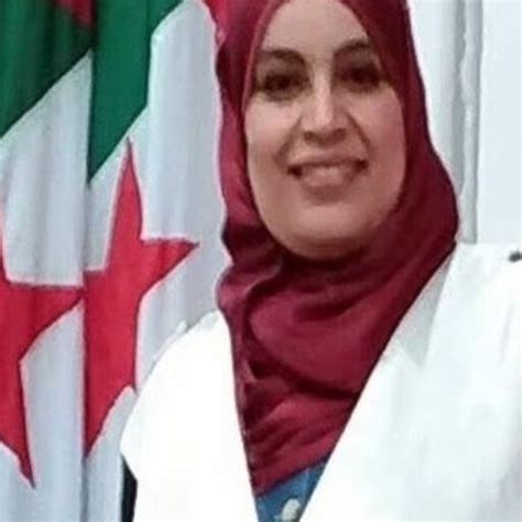 Khalida Hana Sidhoum University Of Batna 1 Batna Département Des Sciences Humaines
