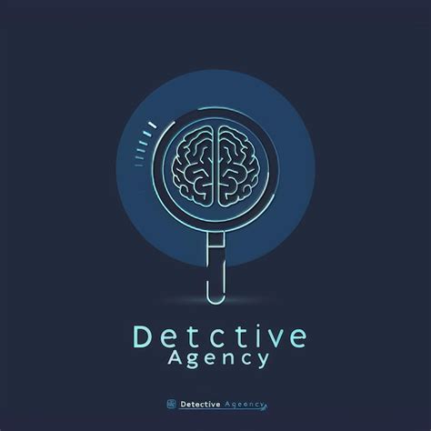 Brain In Magnifying Glass Brainstorming Concept Vector Illustration Premium Ai Generated Image