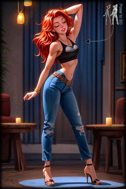 OpenPose For Poser D Models For Daz Studio And Poser