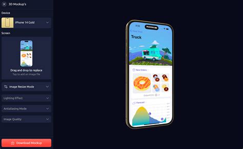 利用 mockview app 製作加框的 app 畫面截圖 3d mockup 影片 彼得潘的 swift ios app 開發問題解答