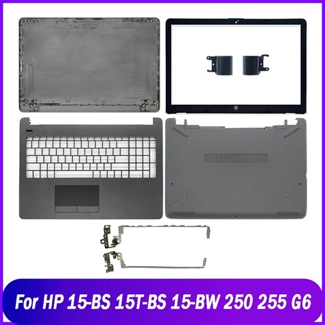 Baru Laptop LCD Penutup Belakang Bezel Depan LCD Engsel Palmrest Casing Bawah Untuk HP 15 BS
